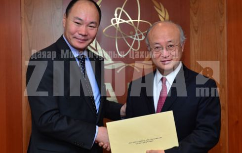 Олон улсын атомын энергийн агентлагийн захиралд “захидал” өгөв