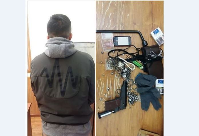 Оргосон этгээд үнэт эдлэл, гар буу хулгайлаад баригджээ